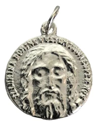 Medalla De La Santa Faz Divino Rostro De Jes S Ba O Plata Mercadolibre