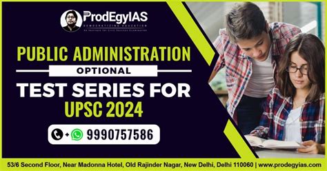 Public Administration Optional Test Series For Upsc 2024 Prodegyias
