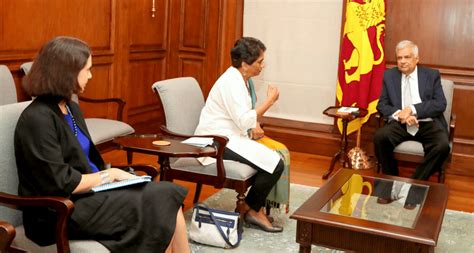එක්සත් ජාතීන්ගේ සංවිධානයේ සහකාර මහලේකම්වරිය ඇතුළු නියෝජිත පිරිස ජනපති හමුවෙයි Lnw Sinhala