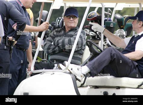 Jack Nicholson Participates In The Los Angeles Police Department Celebrity Golf Tournament At