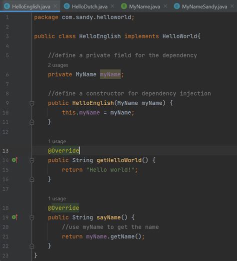 Spring Spring Dependency Injection Through Xml Configuration