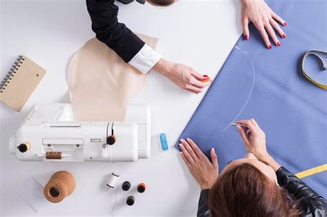 Premium Photo Two Girls Making A Pattern