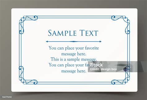 품위있는 카드 디자인 앤티크 장식 디자인 우아한 테두리 패턴입니다 0명에 대한 스톡 벡터 아트 및 기타 이미지 0명 고전 양식 고풍스런 Istock