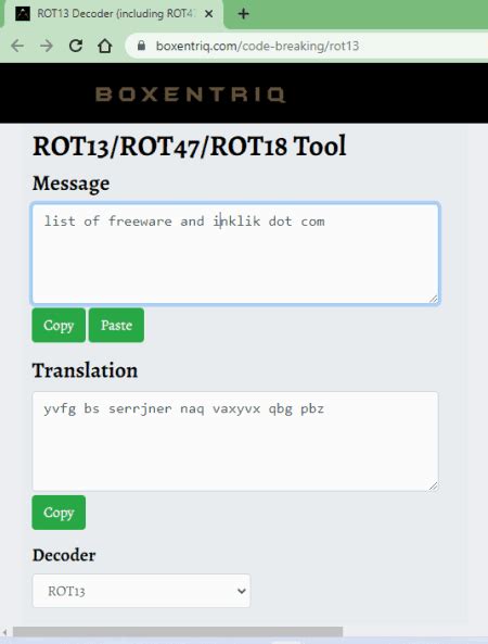 10 Best Free Online Rot13 Encoder Services