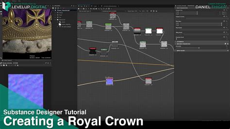 Creating A Royal Crown In Substance Flippednormals