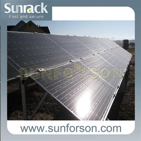 Solar Pv Module Mounting Structure For Carport Manufacturers China