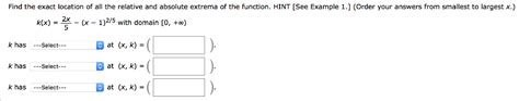 Solved Find The Exact Location Of All The Relative And