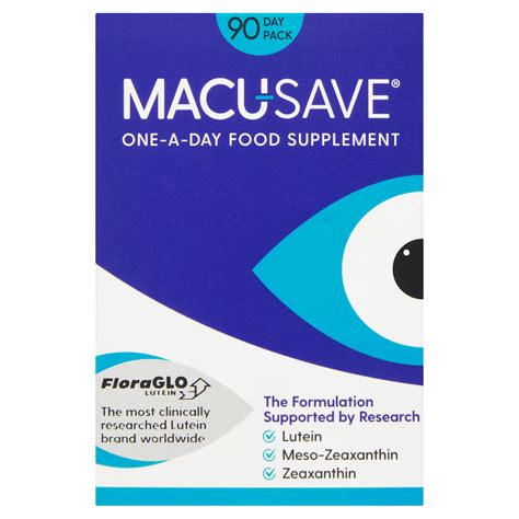 Macusave One A Day Uk Triple Carotenoid Formula