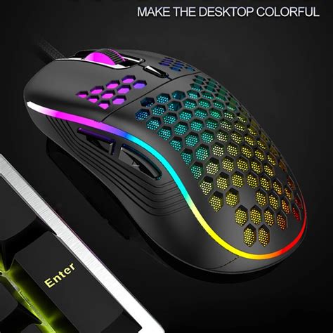 D110 Colorful Wired 7200dpi Rgb Gaming Mouse Factory Darshion