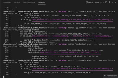 `ggcontextdrawrect` Has Been Deprecated Use Drawrectfilled