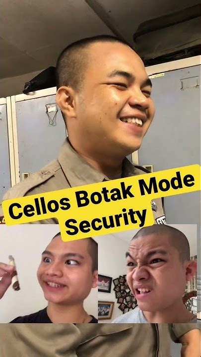 Viral Security Mirip Cellos Botak Shorts Viral Artisfyp Youtube