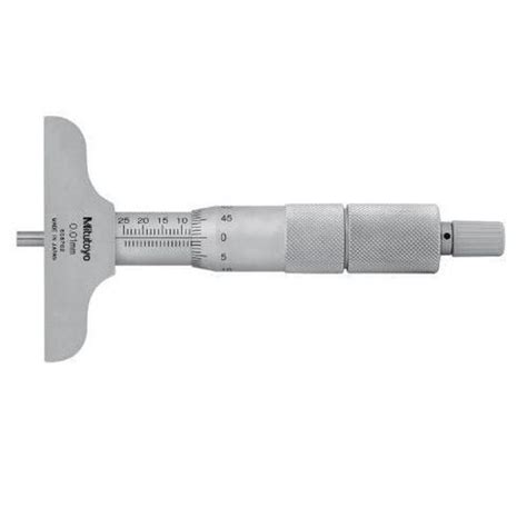 Mitutoyo Micromètre profondeur 0 75mm 129 110 MT129 110 Cdiscount