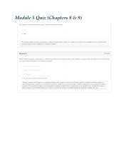 Module Quiz Doc Module Quiz Chapters Course Hero