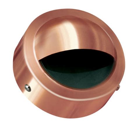 Torakina Solid Copper Mini Recessed Wall And Step Light With Eyelid