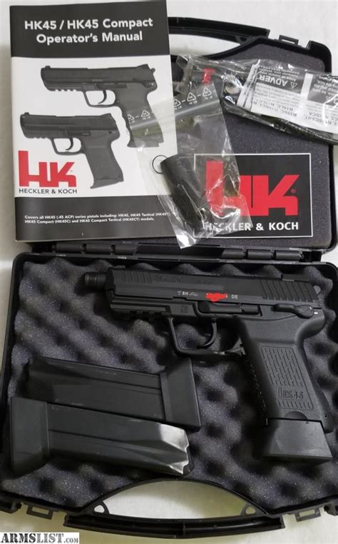 Armslist For Sale Mk 24 Mod 0 Hk45c Heckler And Koch