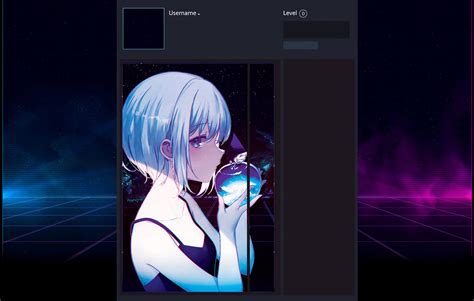 Steam Artwork Design Synthwave Girl Light By Qenoxis On Deviantart