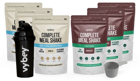 Vybey Braincare Nutrition Premium Meal Replacement Shakes Uk And Eu