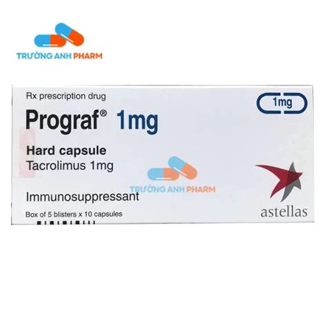 Prograf 1mg Astellas Thuốc dự phòng thải ghép tạng