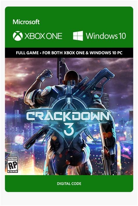 Crackdown 3 Digital Code Rating Hd Png Download Kindpng