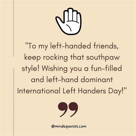 50 Best International Lefthanders Day Quotes Wishes And Messages