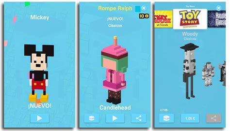 Descargar Disney Crossy Road Para Android Diversión Disney En 8 Bits