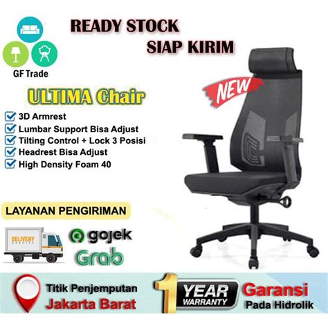 Jual Kursi Kerja Kursi Kantor Kursi Gaming Kursi Premium Murah Ultima Rihadone Shopee Indonesia