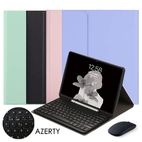 Clavier Azerty Keyboard Case For Ipad 10 Generation Case 2022 Russian