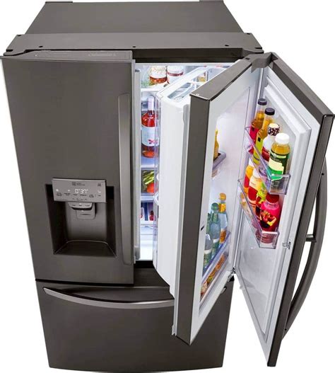 Lg 297 Cu Ft French Door In Door Refrigerator With Craft Ice