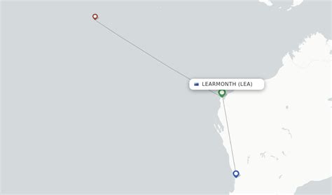 Direct Non Stop Flights From Learmonth LEA FlightsFrom