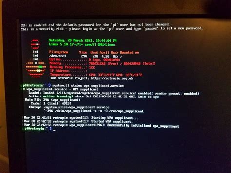 Cannot Communicate With Wpa Supplicant RetroPie Forum