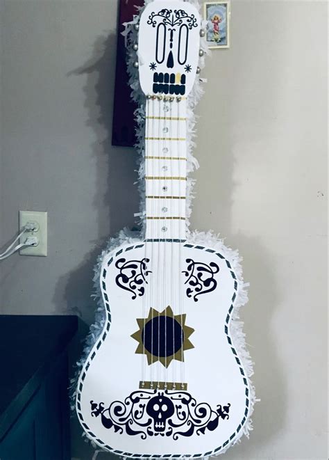 Coco Inspired Guitar Piñata Coco Costume Party Themes Coco