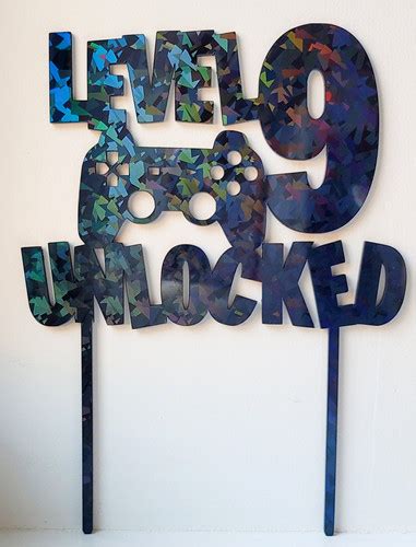 Gamer Cake Topper Jean Gertrude Violet