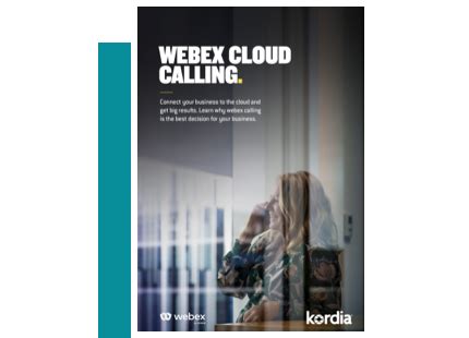 Enterprise Grade Cloud Calling And Team Collaboration Solution Webex Kordia NZ