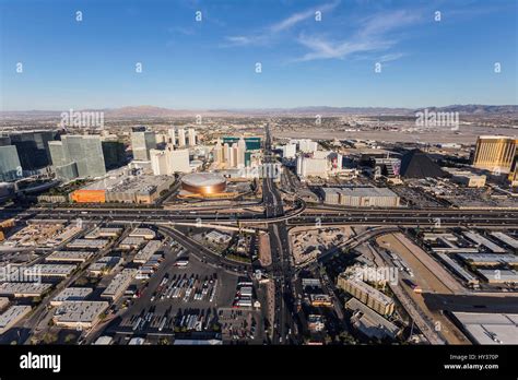 Las Vegas Nevada Usa March 13 2017 Aerial View Of The Tropicana