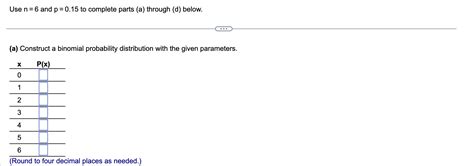 Solved B Compute The Mean And Standard Deviation Of The