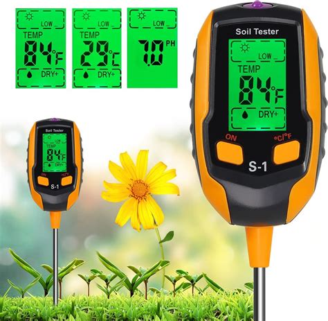 Buy NXKIDR Soil PH Meter Newest In Soil Tester Moisture Digital Plant Moisture