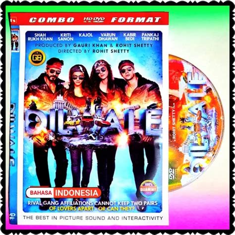 Jual Kaset Film Dilwale Dubbing Bahasa Indonesia Film India Shahrukh Khan Dilwale Kaset Film