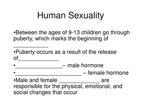 Ppt Human Sexuality Powerpoint Presentation Free Download Id8940725