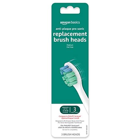 大威商城 美国站 On Twitter 21 86 Amazon Basics Anti Plaque Pro 替换刷头，蓝色刷毛，3