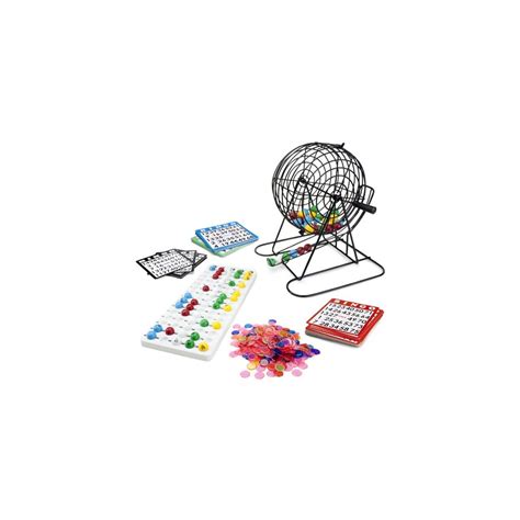 Royal Bingo Supplies Jumbo Bingo Set 9 Inch Metal Cage With Calling