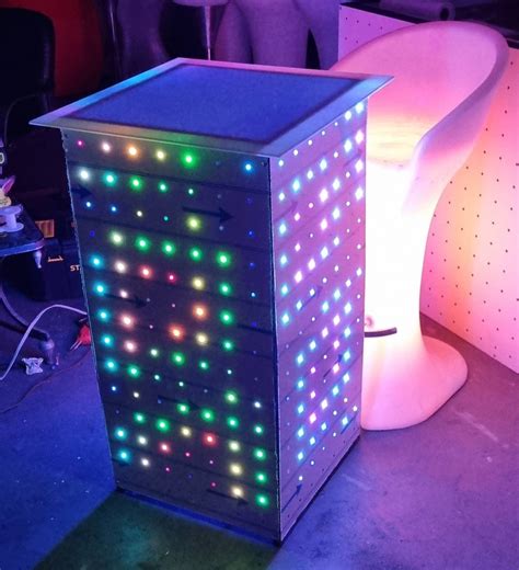 Led Programable Bar Table Etsy