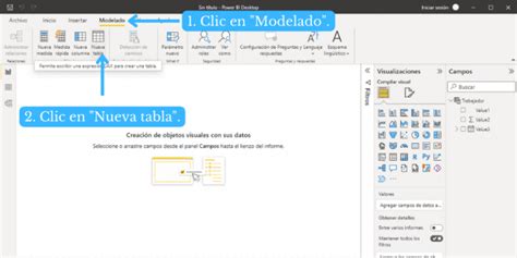 Cómo crear una tabla en Power BI