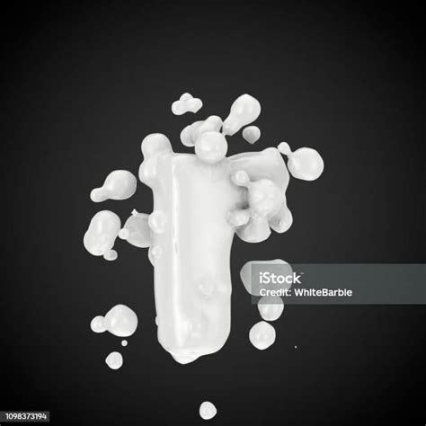 3d 편지 R 소문자입니다 우유 글꼴 삭제에 고립 된 검정색 배경 3차원 형태에 대한 스톡 사진 및 기타 이미지 3차원 형태