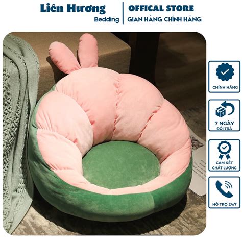 Ghế Bệt Ngồi Tựa Bông Hình Hoa Nệm Ngồi Bệt Dựa Lưng Dễ Chịu Siêu Êm