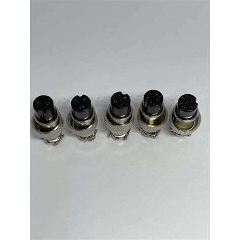 Plug Connector ขนาด12 มิล รุ่น Gx12 2p 3p 4p 5p 6p ตัวเมียต่อสาย ตัว