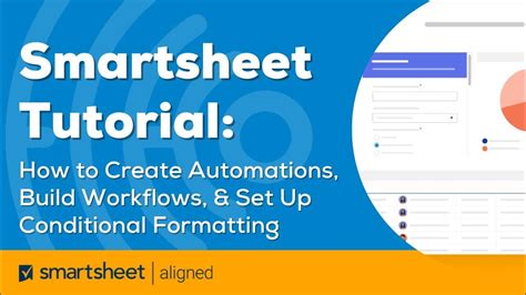 Tutorial Automations And Building Workflows In Smartsheet How To Use