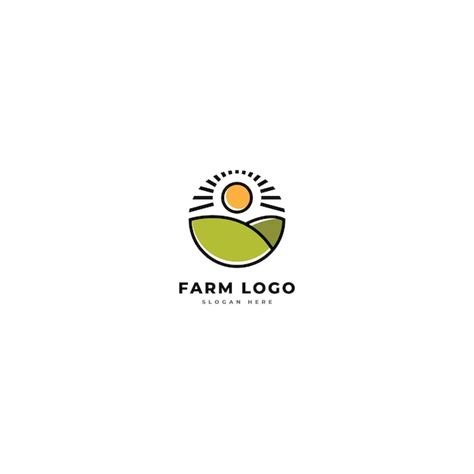 Premium Vector Farm Logo Icon Vector Template