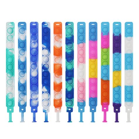 Push Pop Fidget Toy Fidget Bracelet Fashion Designer
