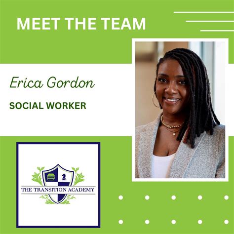 The Transition Academy On Linkedin Meet Our Team Erica Gordon Social