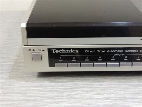 Technics Sl 6 Programmable Tracks Linear Tracking Turntable The
